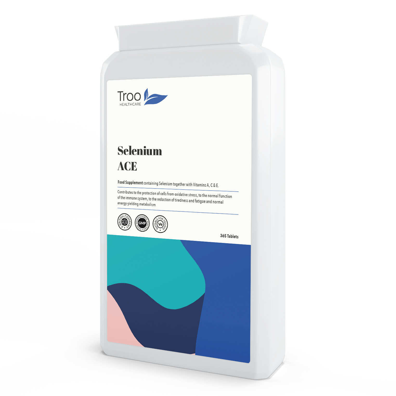 Selenium ACE 365 Tablets Daily Vitamin & Mineral Supplement. Healthcare ...