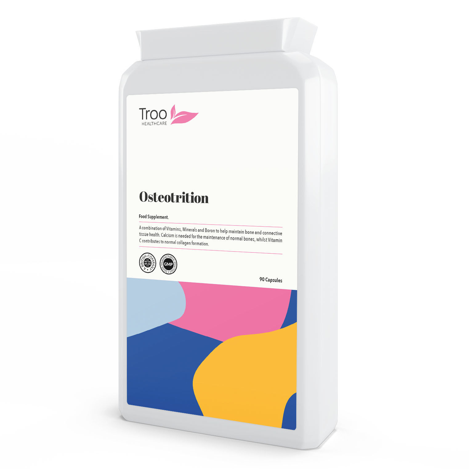 Osteotrition Bone Support Capsules for Health Dense Bones. Healthcare ...