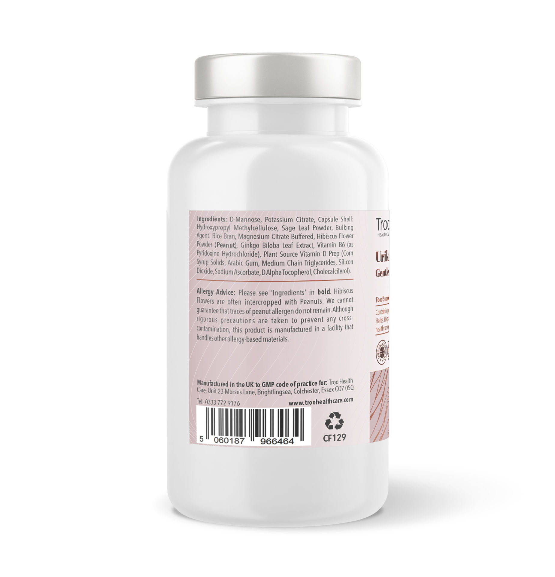 Urika Active Urinary Tract Support System - Troo Health Care ...