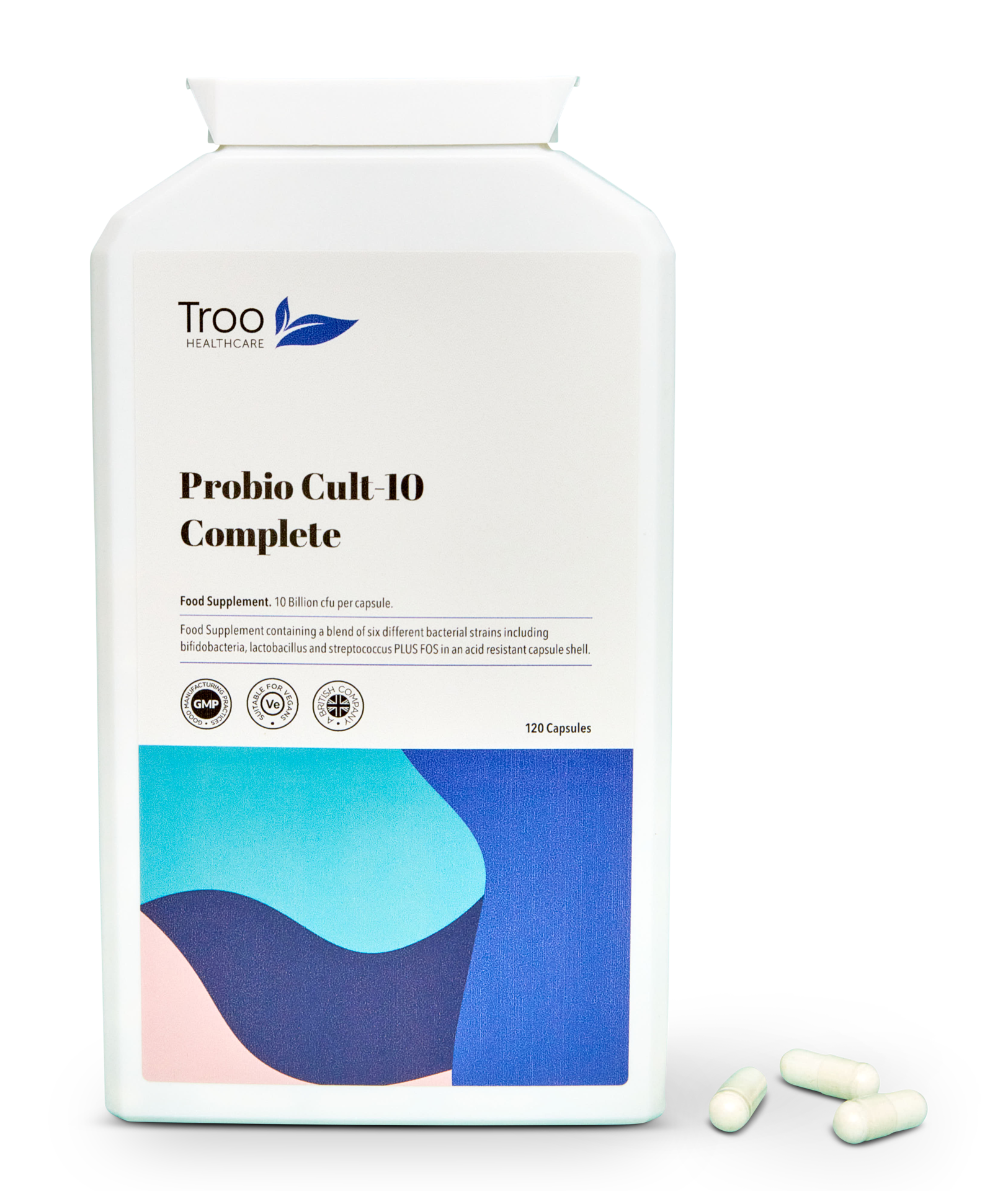 Lactobacillus Acidophilus Capsules 10 Billion CFU - Troo Health Care ...