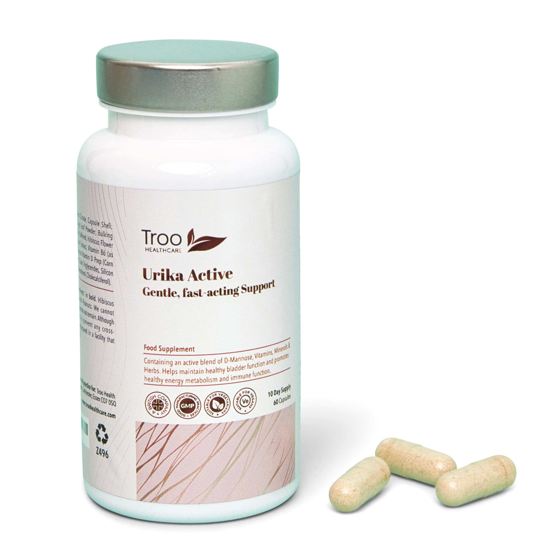 Urika Active Urinary Tract Support System - Troo Health Care ...